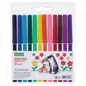 Set Of 12 Markers - Teddy Friends - Teddy Bear | Zangak Bookstore